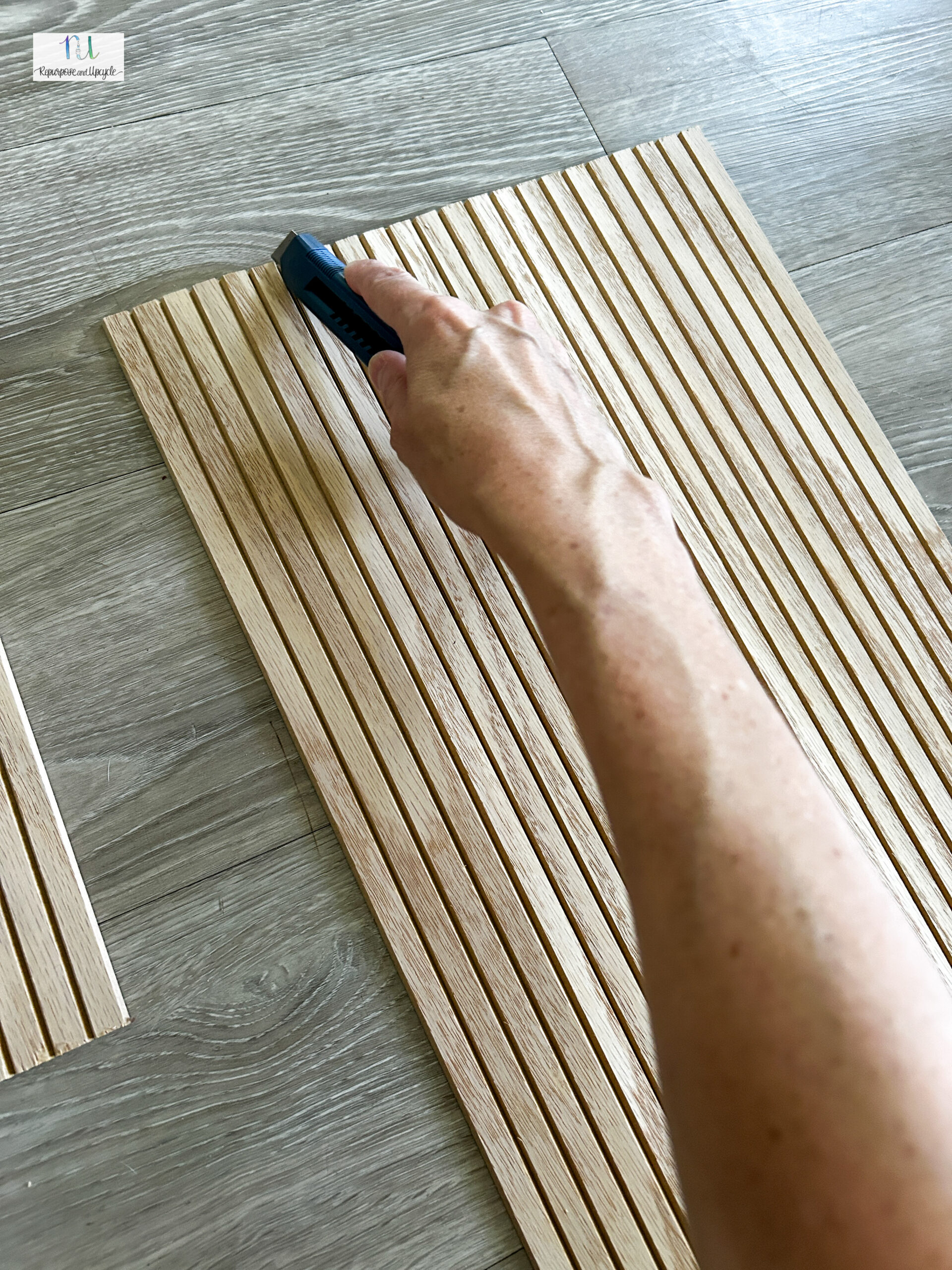 Entryway BUFFET MAKEOVER with POLE WRAP!