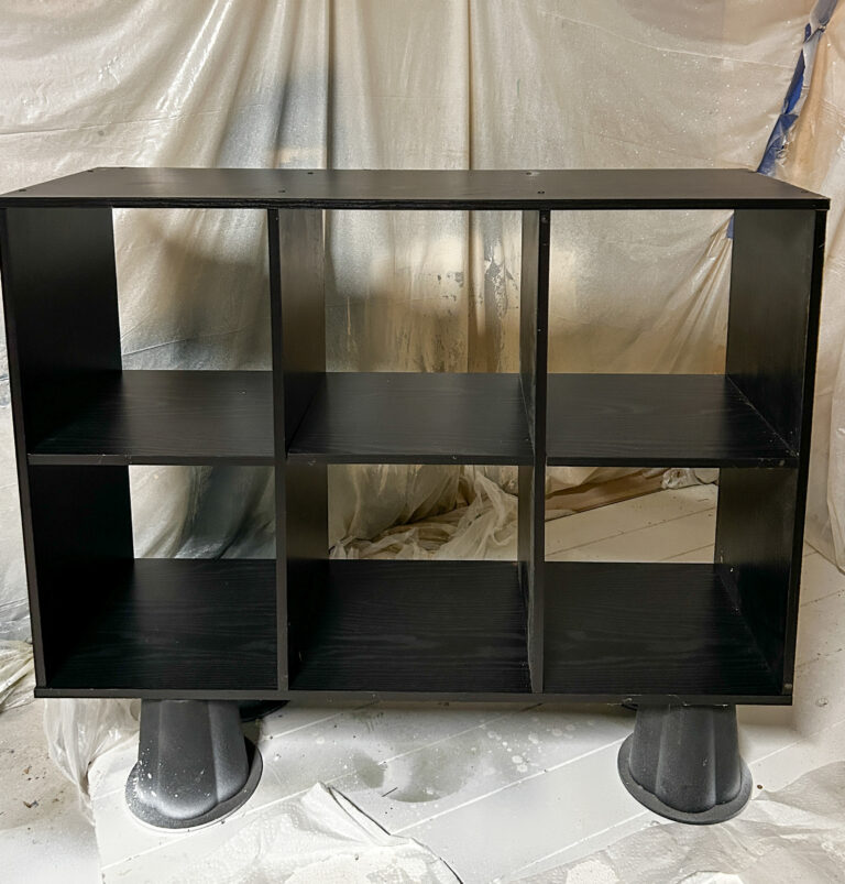 From Basic to Beautiful: DIY Cube Shelf Makeover